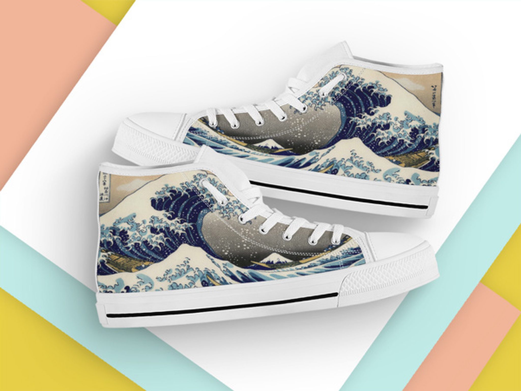 Great Wave Shoes | Custom Canvas Sneakers For Kids & Adults