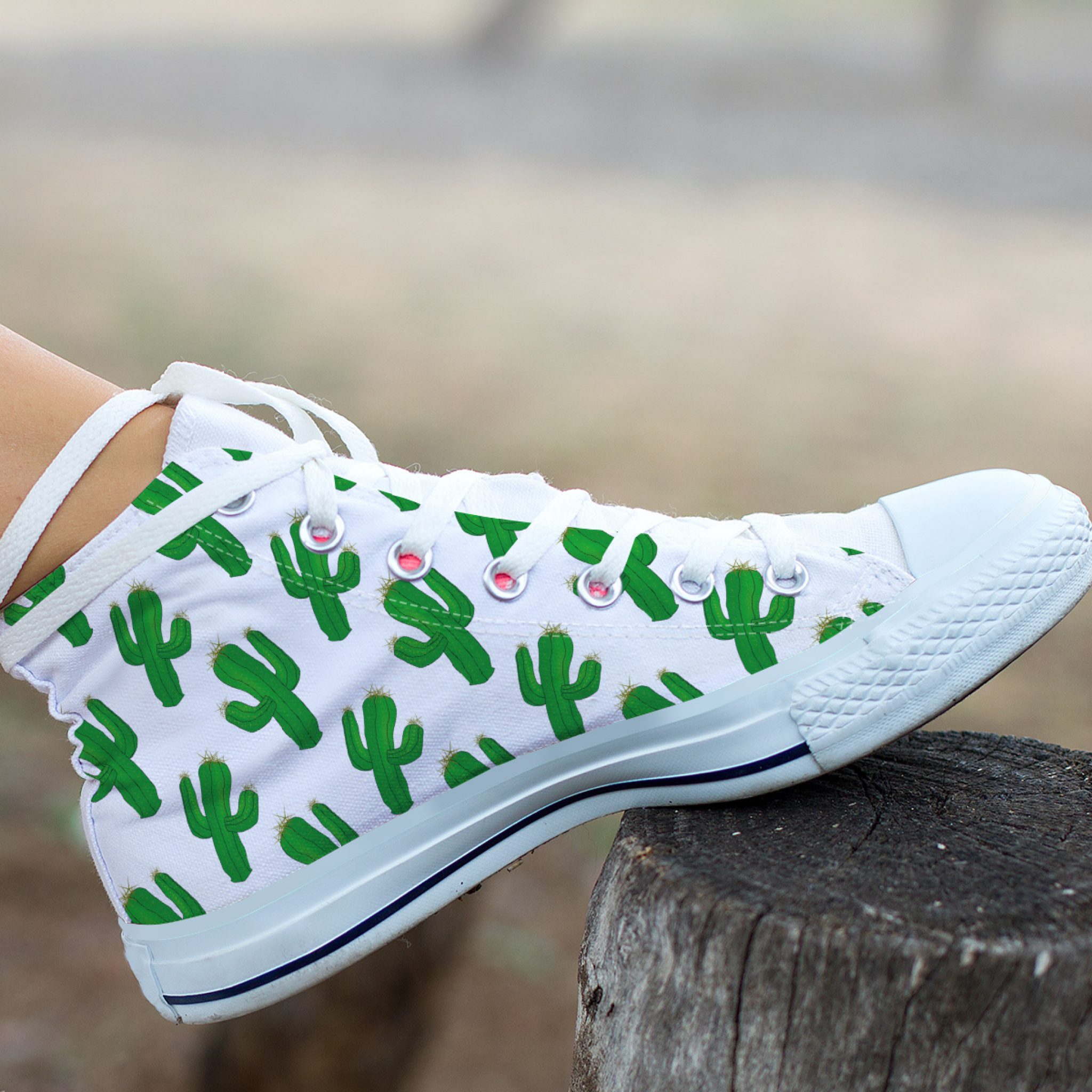 Cactus Shoes | Custom Canvas Sneakers For Kids & Adults