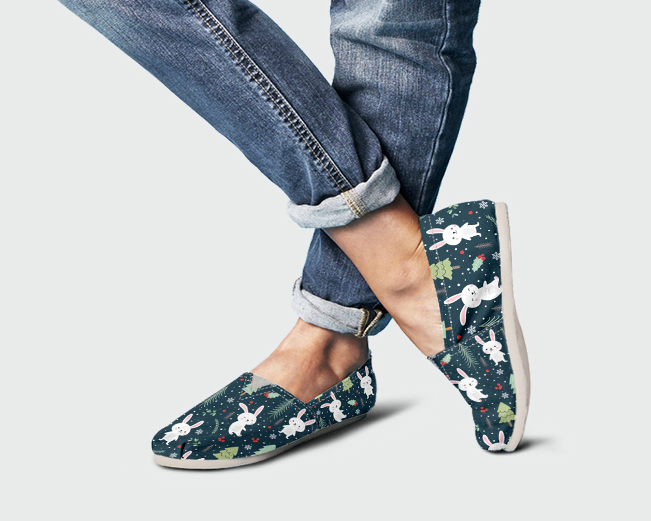White Rabbit Shoes | Custom Canvas Sneakers For Kids & Adults
